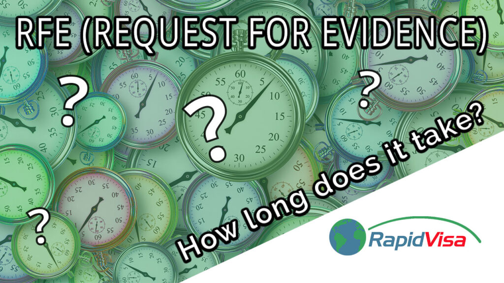 Request for Evidence (RFE) Blog Posts on RapidVisa